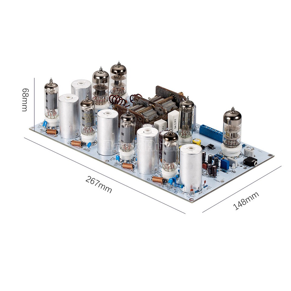 Vintage Vacuum Tube FM Radio Valve Stereo Audio Receiver Assembled ...