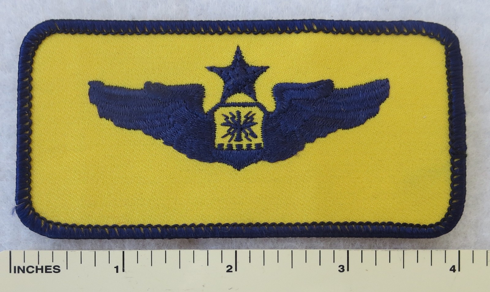US AIR FORCE SENIOR NAVIGATOR WINGS FLIGHT JACKET PATCH Vintage ...