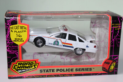 ROAD CHAMPS CHEVROLET CAPRICE POLICE CAR - RCMP 64305 | eBay