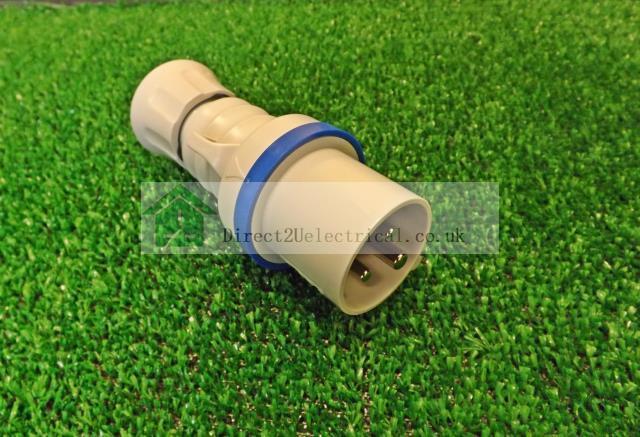GEWISS Gw60004h Plug 2 Pole & Earth Blue 230 Volt 16 Amp for sale ...
