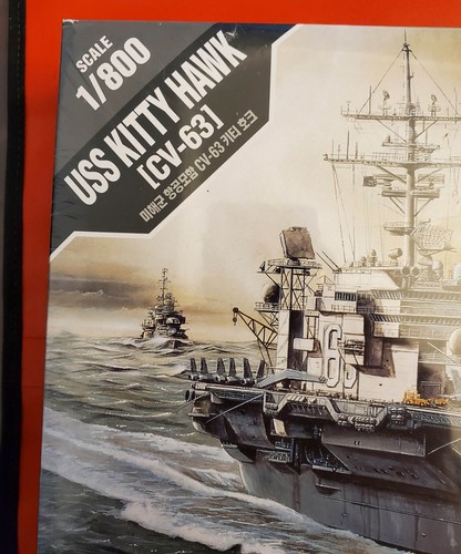 CV-63 USS Kitty Hawk (Academy Model Kit 14210, 1/800 scale) (MD-21) | eBay