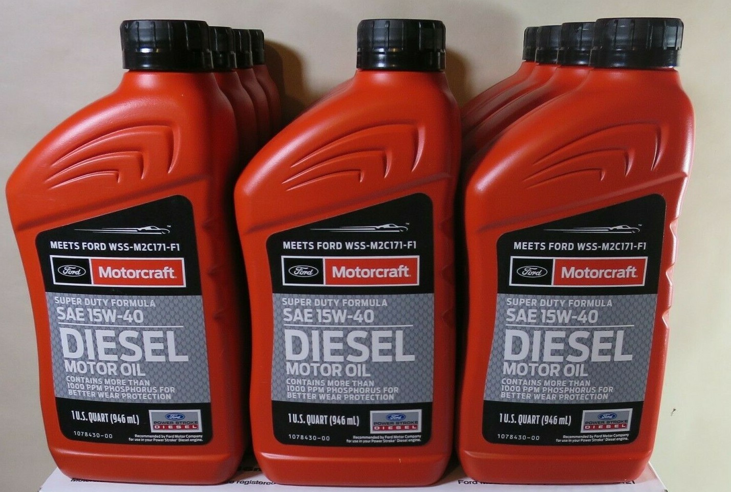 Motorcraft XO-15W40-QSDF SAE 15W-40 Premium Motor Oil 1 Case of 12 Quarts | eBay