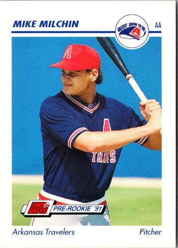 1991 Line Drive AA Mike Milchin #39 Arkansas Travelers Baseball Card | eBay