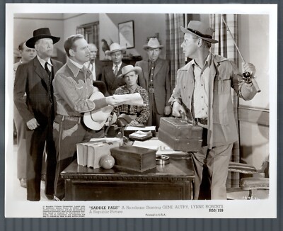 Saddle Pals 8x10 Still Gene Autry Irving Bacon Western Music | eBay