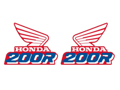💥Decals graphics for Honda XR200R xr 200 design 1990 premium fast ship ...