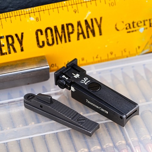 Thompson/ Center T/C Contender G2 Encore Adjustable Rear + Front Sight ...