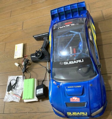 JDM Rally Car SUBARU IMPREZA WRX WRC RC Car Ready Set Scale 1:8 Good ...
