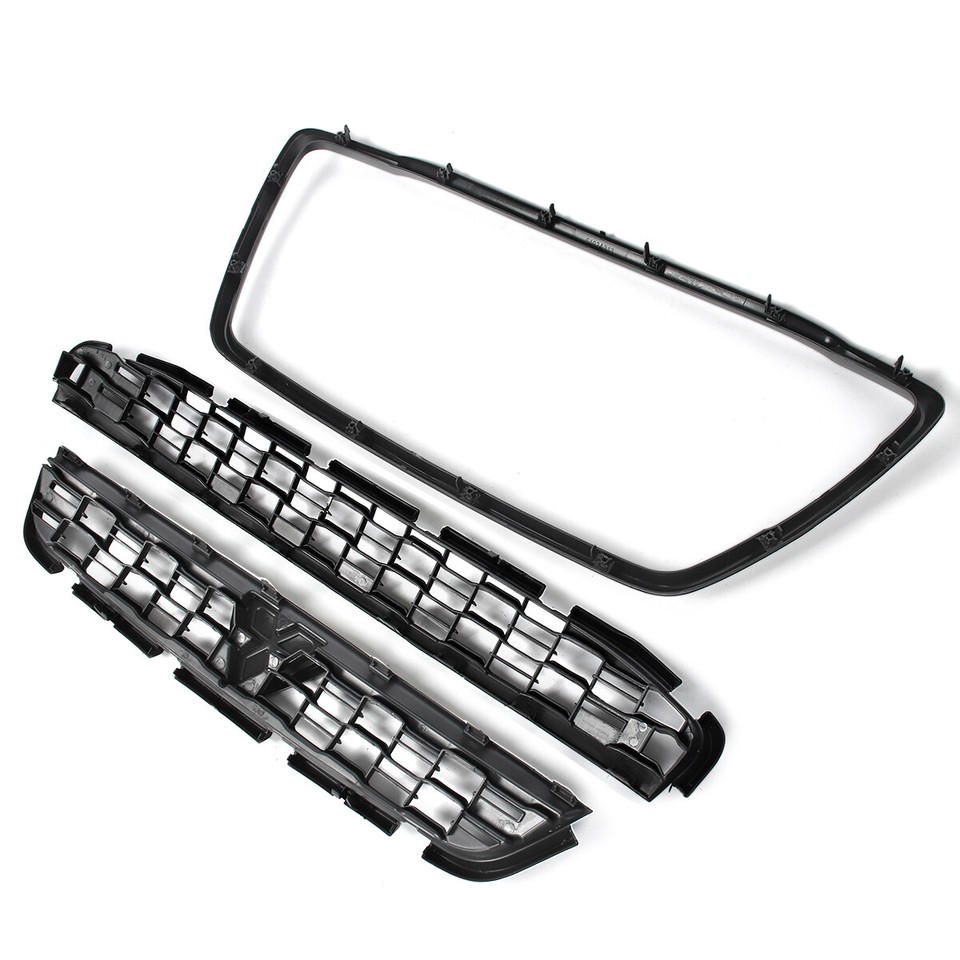 Front Bumper Grille Grill For 2013 2014 2015 Mitsubishi Outlander Sport ...