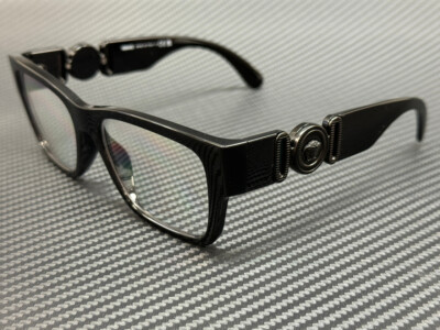 VERSACE VE3368U 5360 Black Men's 53 mm Eyeglasses | eBay