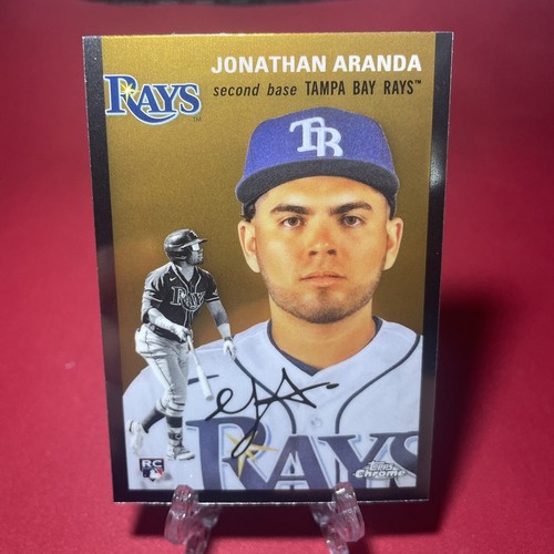 2023 Topps Platinum Anniversary Jonathan Aranda Rookie Card #15 A261 | eBay