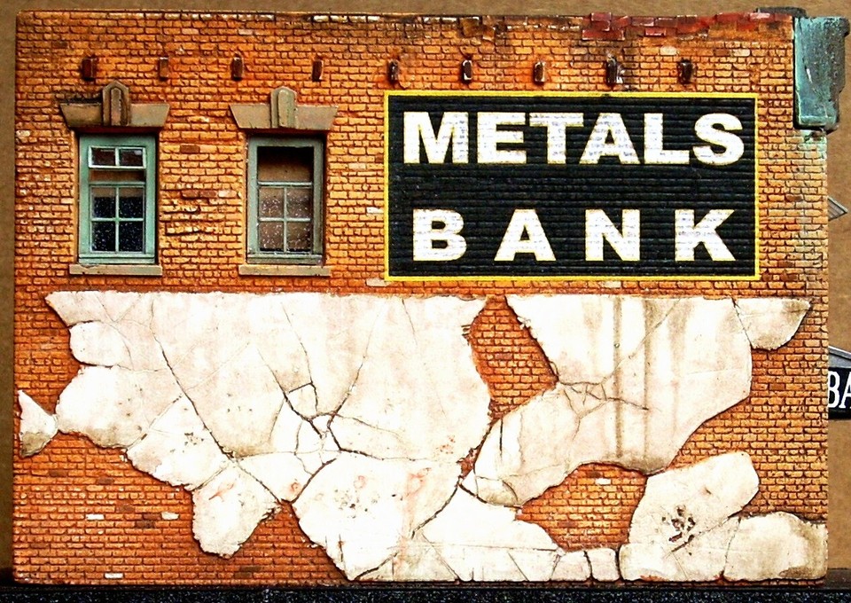 Downtown Deco HO Scale Metals Bank Building Craftsman Kit + Free Bonus ...