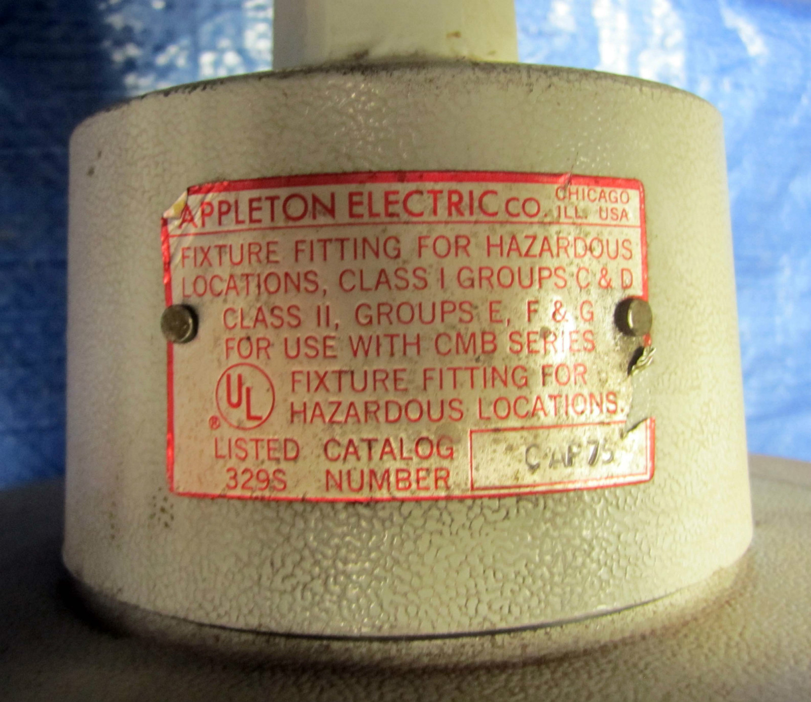 Appleton Code Master 2 Explosion Proof Light / Lighting Fixture CMBL250 ...