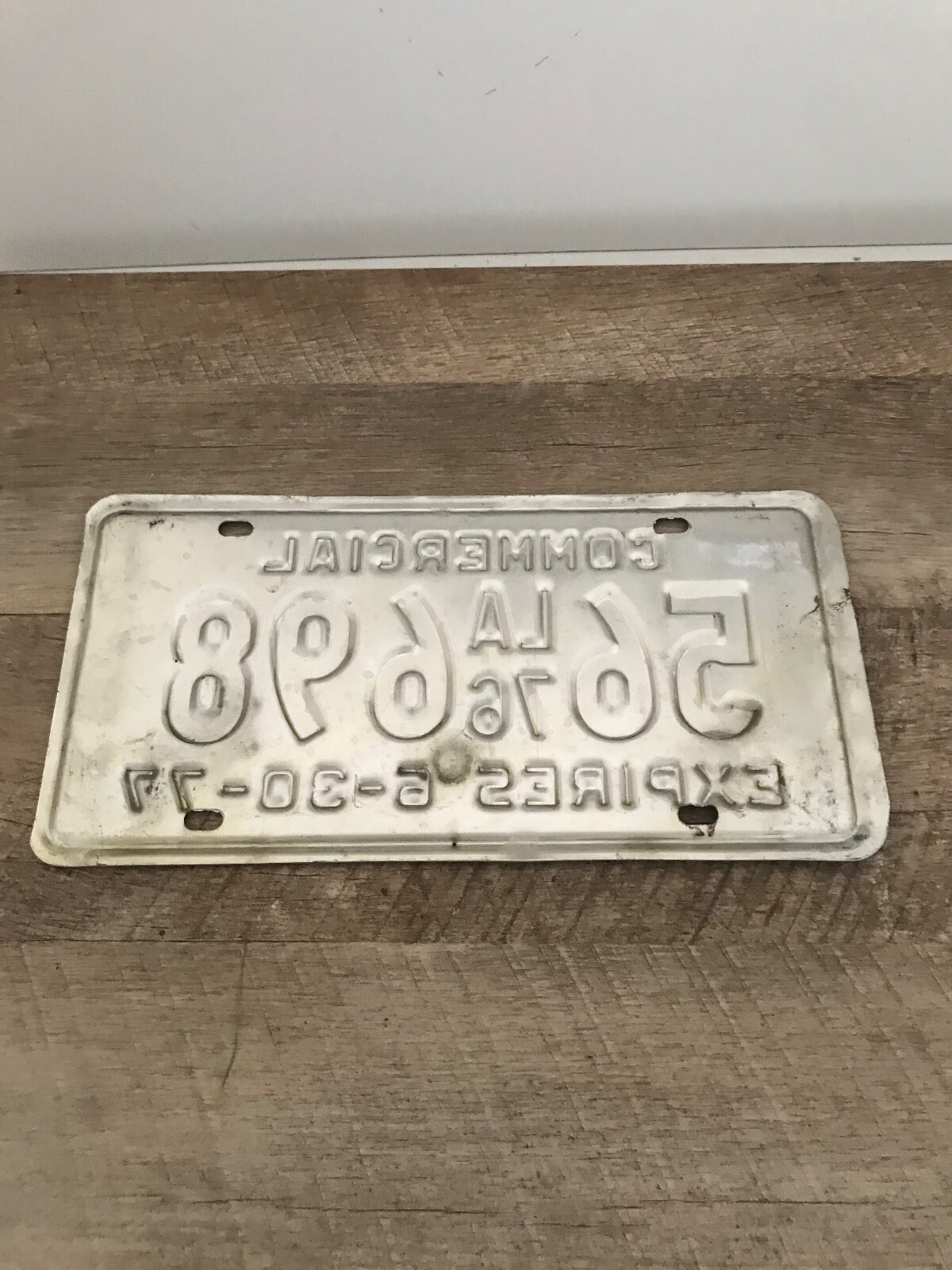 Louisiana License Plate, Commercial, !977 | eBay