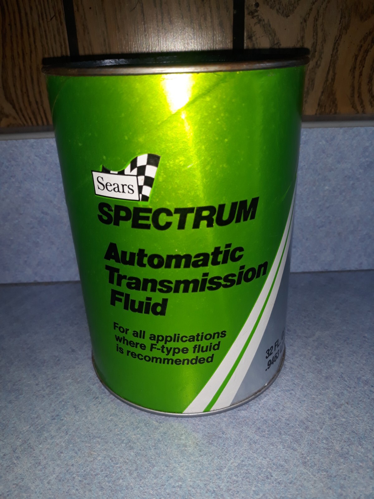 Vintage Rare Sears Spectrum Automatic Transmission Fluid Quart Can ...