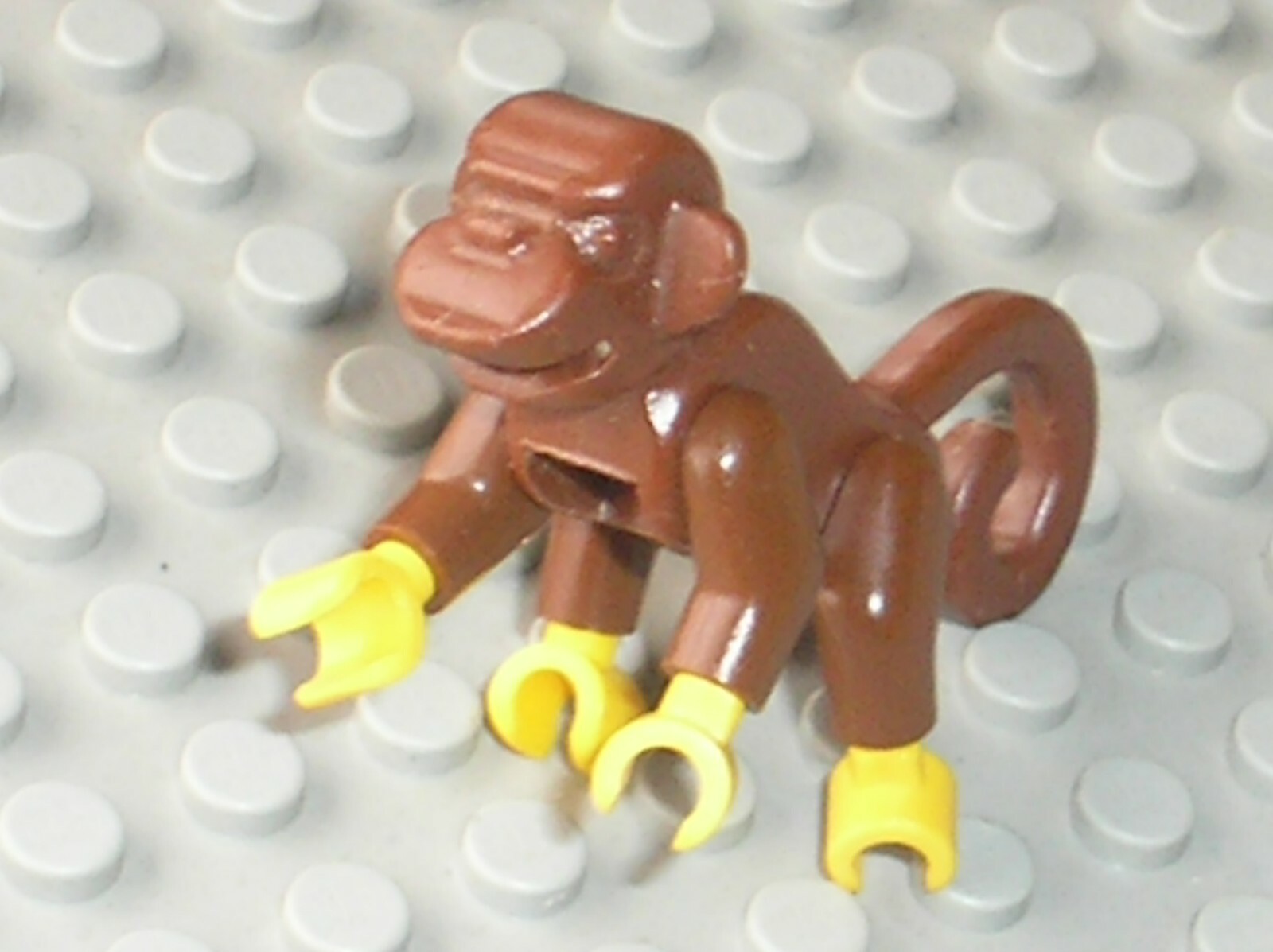 Lego brauner Affe gelbe Hände Füße 2550c01 Set 10040 6285 6278 6292 ...