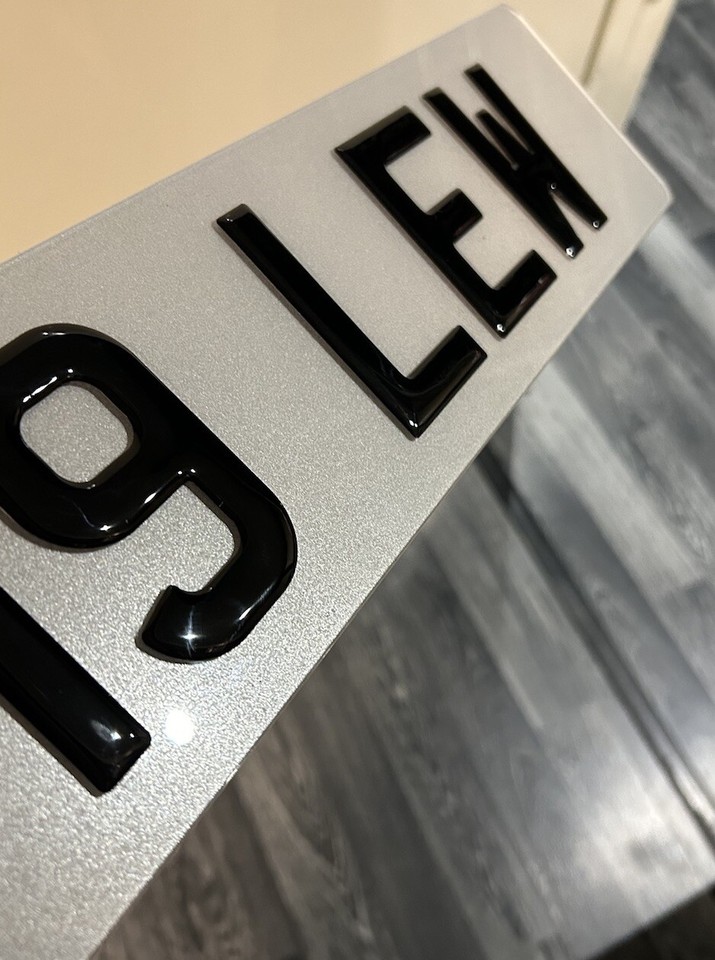 Car Registration Plates Made To Your Private/registration We Offer 3d ...