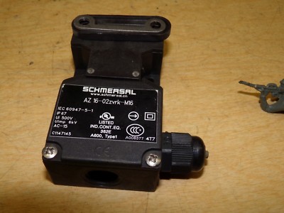 Schmersal, AZ16-02ZVRK-M16, Switch Safety Interlock *Free Shipping* | eBay