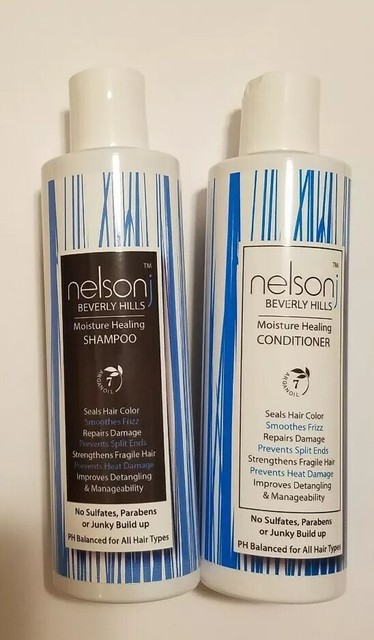Nelson J Beverly Hills Argan Oil 7 Moisture Healing Shampoo ...