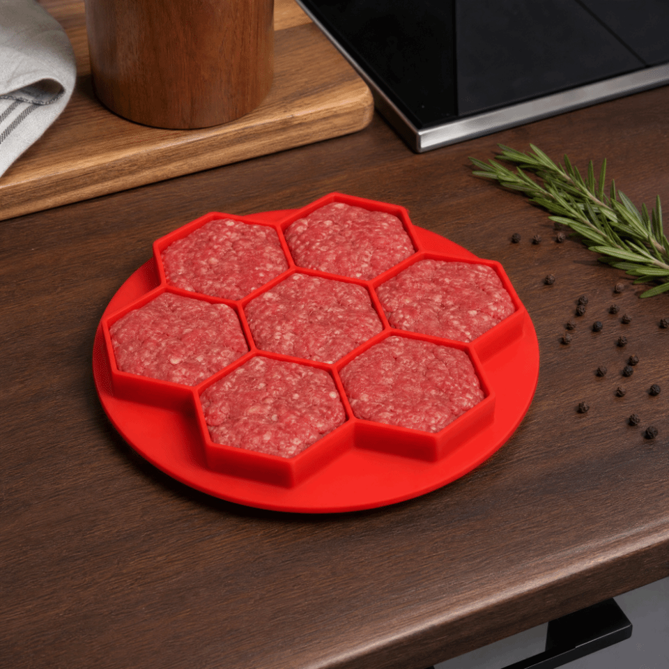 Silicone Hamburger Press Mold Non Stick Food Shaper Mold Kitchen ...