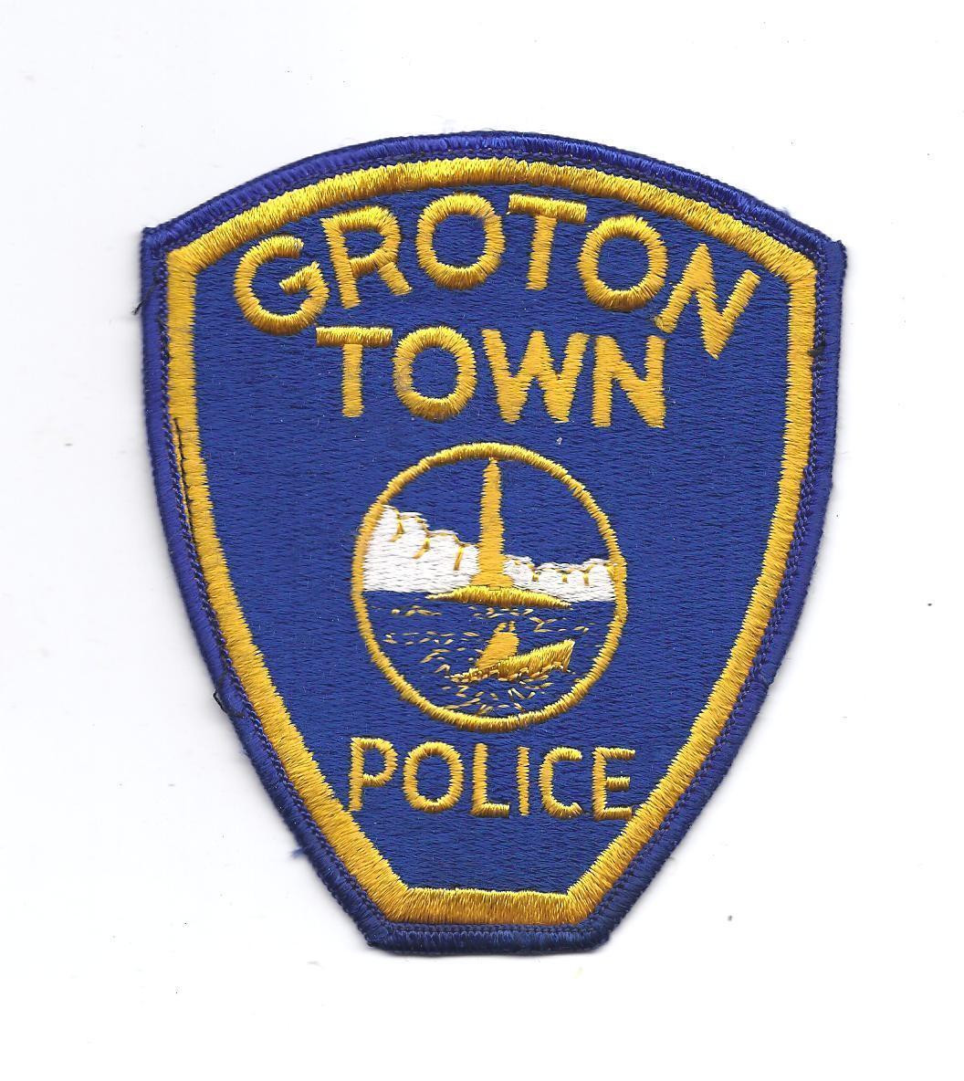 **VINTAGE GROTON TOWN CONNECTICUT POLICE PATCH** | eBay