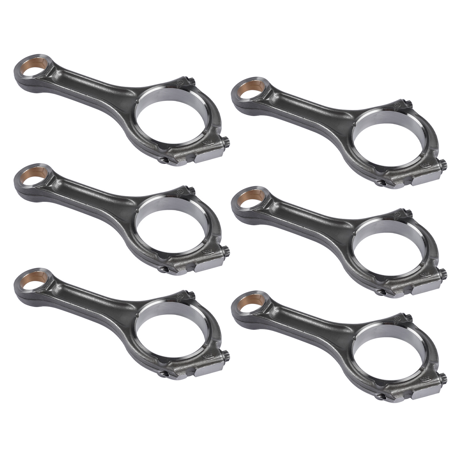 6x Connecting Rods STD For 2014-2018 Ram 1500 Jeep Grand Cherokee 3.0L ...