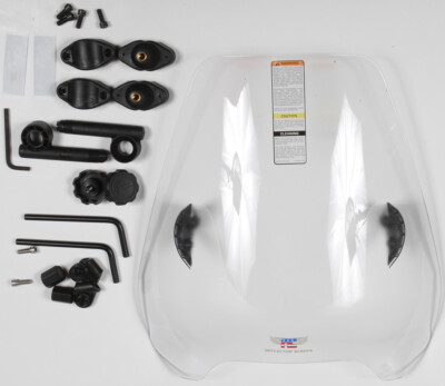 NATIONAL CYCLE DEFLECTOR SCREEN CLEAR 1.25" N25044 | eBay