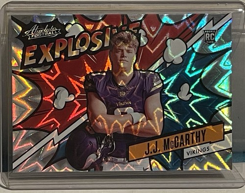 2024 Panini Absolute - Explosive #EX-JJM J.J. McCarthy (RC),plus 12 ...
