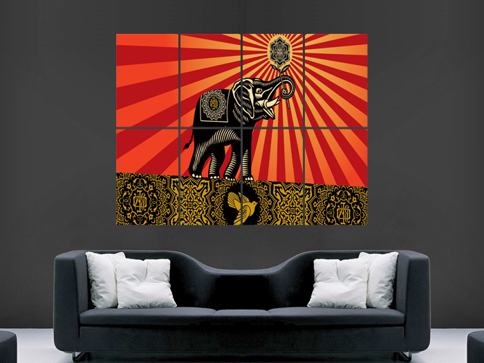 Shepard Fairey Elephant