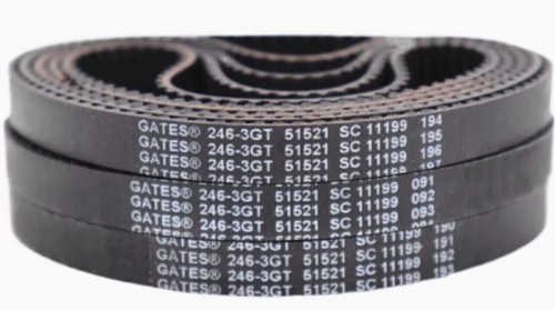 1pcs GATES synchronous belt 1305-3GT-3 1326-3GT-3 width 3mm drive belt ...