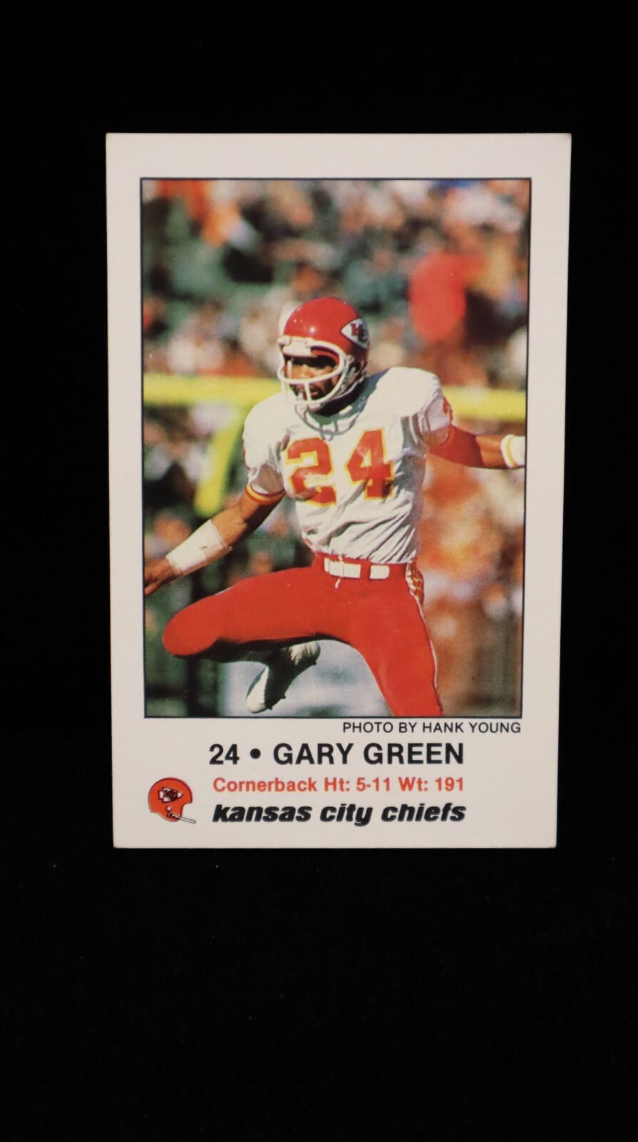 1983 Gary Green Kansas City Chiefs Police Card "Frito Lay" KCTV5 #7 | eBay