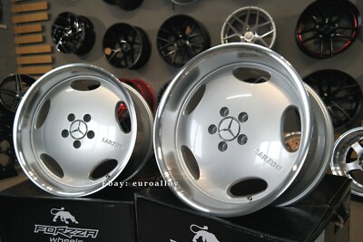 New 18 inch 5x112 AMG MONOBLOCK deep dish old school rims for MERCEDES ...