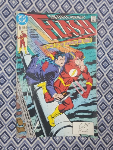 1992 The Fastest Man Alive! Flash No.61 Comic Book- DC Comics | eBay