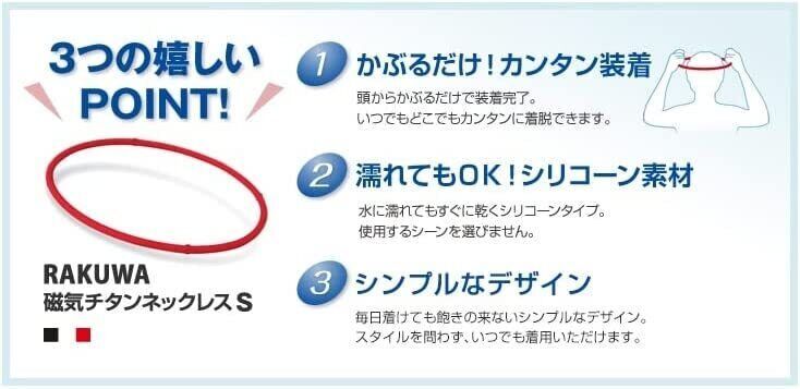 Phiten Necklace RAKUWA Magnetic Titanium Necklace S | eBay