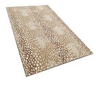 Antelope Area Rug Handmade Stark Like Design Tufted 100% Wool 3x5 5x8 ...