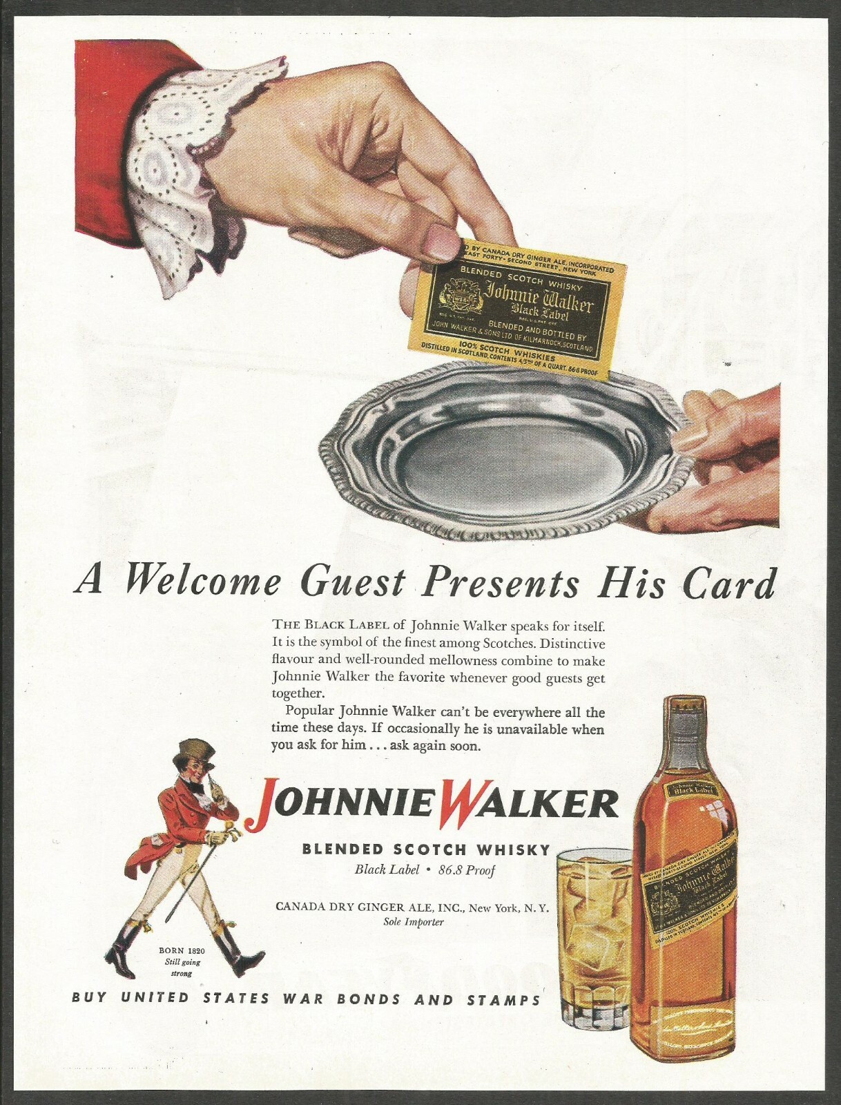 Johnnie Walker Black Label Print