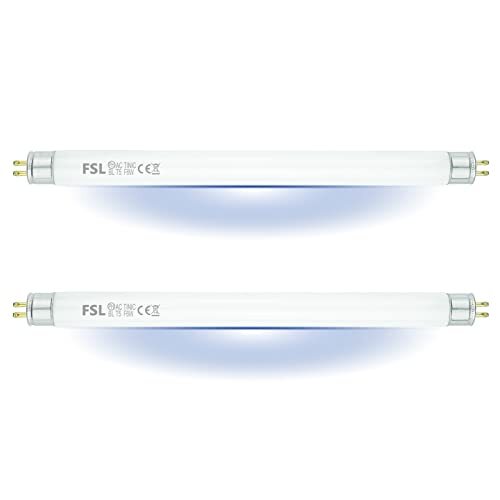 FSL BL T5 F6W Fly Killer Replacement Bulbs - 9in UV Tubes for 12W Fly ...