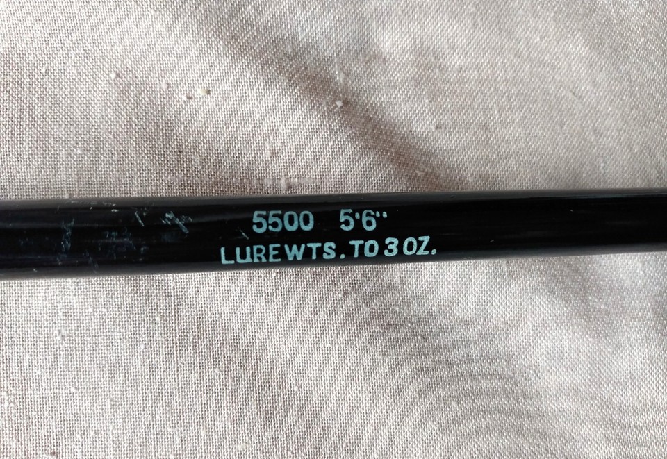 Vintage St Croix 5500 Fishing Rod One Piece MADE IN USA | eBay