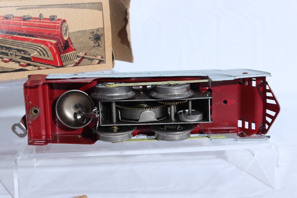Hafner 1010 Wind up Streamline locomotive train railroad - No key | eBay