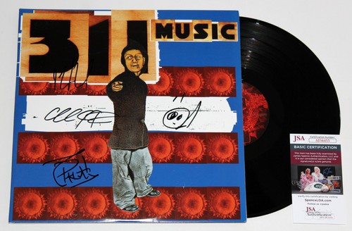 311 BAND SIGNED MUSIC 2x LP VINYL RECORD ALBUM NICK HEXUM AUTOGRAPHED ...