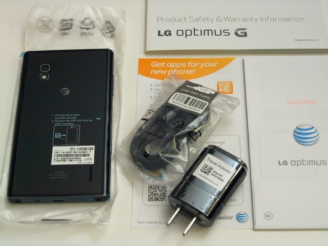 LG Optimus G E970 - 16GB - Black (AT&T) Smartphone for sale online | eBay