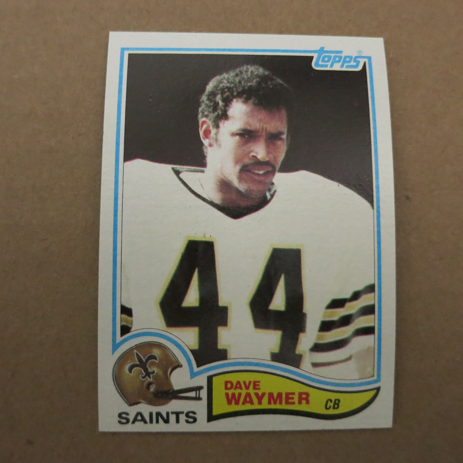 Dave Waymer RC 1982 Topps #413 New Orleans Saints NMMT U Notre Dame | eBay