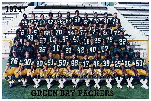 NFL 1974 Green Bay Packers Team Picture Color 8 X 12 Photo Pic | eBay