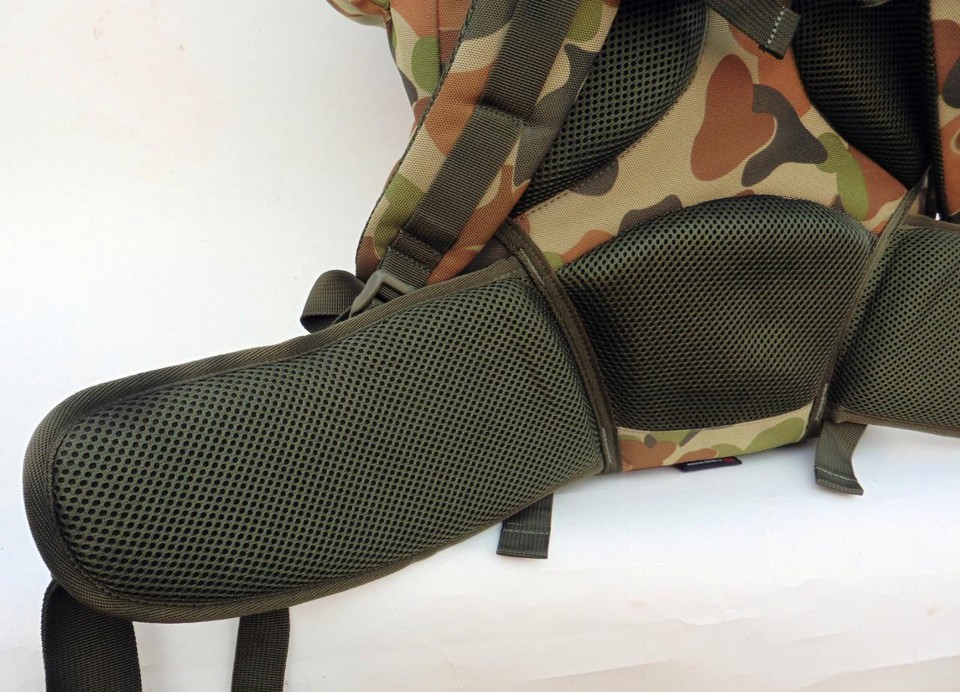 Caribee Platoon 70L Military Rucksack - Auscam - Travel Pack Backpack ...