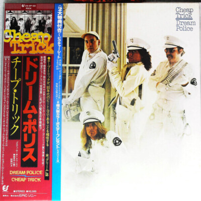 2xLP Cheap Trick Dream Police +7" FLEXI / POSTER / INSERT NEAR MINT ...