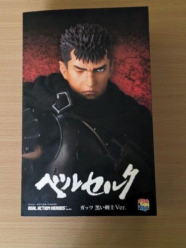 RAH Berserk Guts Black Swordsman Ver. Figure Real Action Heroes Medicom ...