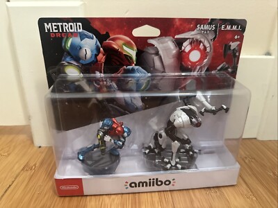 Metroid Dread Amiibo Samus & Emmi Figures 45496597498 | eBay