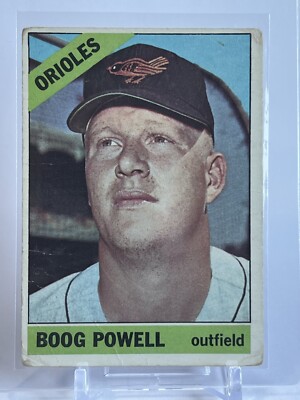 1966 Topps Baltimore Orioles Boog Powell #167 | eBay