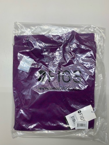 Figs Womens Salta Performance Underscrub Top XS X-Small Digital Grape ...