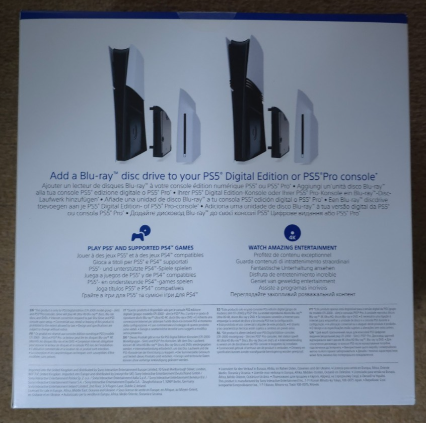 PS5 Disc Drive-Digital Edition Slim & Pro 711719580799 | eBay UK