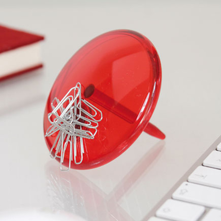 Koziol PINN Paper Clip Dispenser - BLUE - Pop Art For The Desk. Fun ...